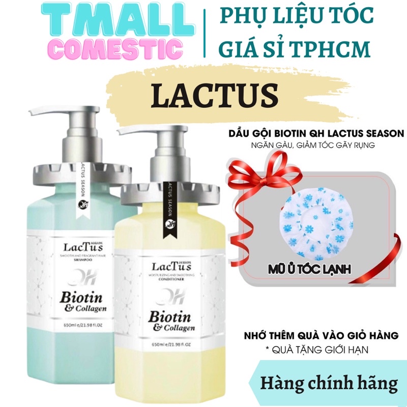 Dầu gội biotin lactus season giảm rụng tóc, ngăn gàu dưỡng ẩm QH lactus ...
