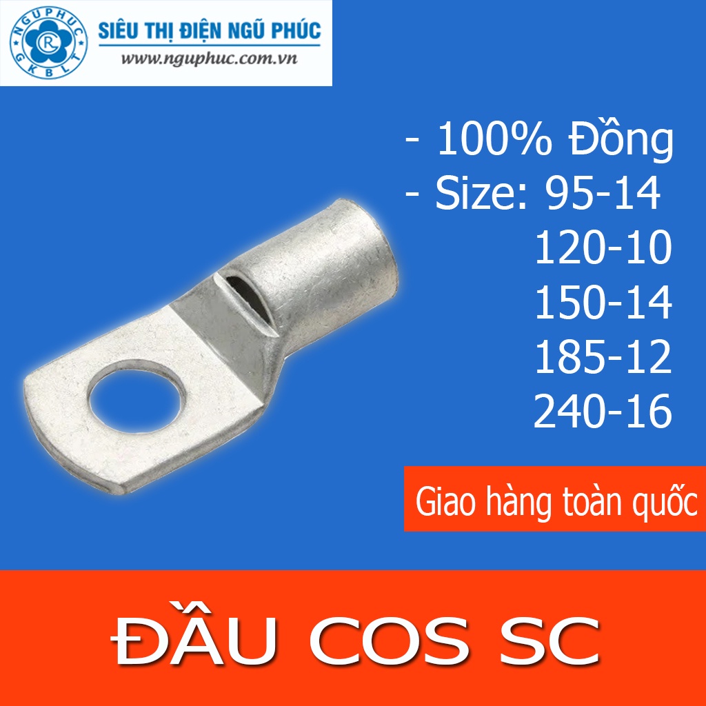 Đầu COS SC các size 95 - 120 - 150 - 185 - 240 | Shopee Việt Nam