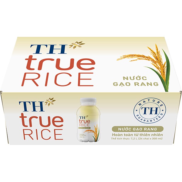 Nước Gạo Rang TH true RICE 300 ml x 6 chai | Shopee Việt Nam