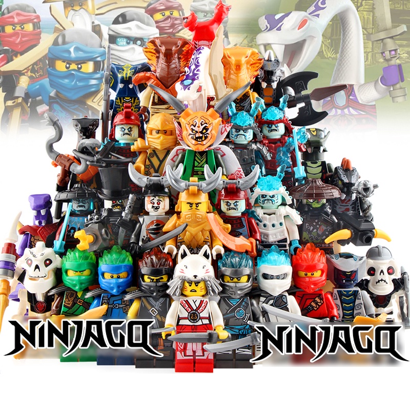 Mô Hình Nhân Vật ninja master wu general vex snake | Shopee Việt Nam