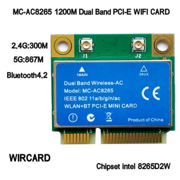 CARD THU WIFI MC-AC8265 CHO LAPTOP | Shopee Việt Nam