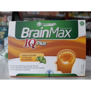 Brain Max IQ Plus_ Viên Uống Bổ Não,Tăng Cường Tuần Hoàn Não,Giảm Huyết ...