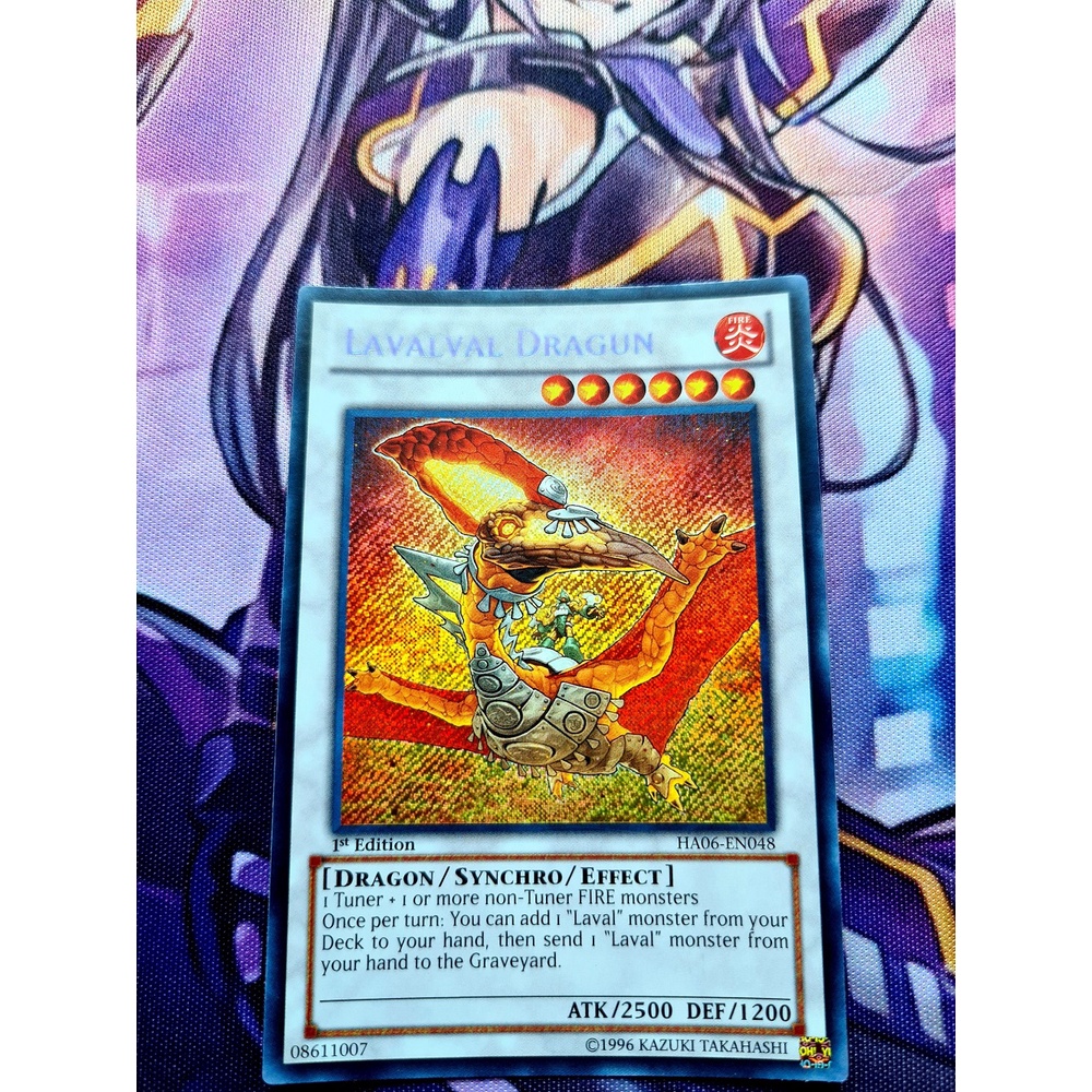 [ Đỗ Lạc Shop ] Thẻ Bài Yugioh Mint90 Monster Lavalval Dragun - Secret | Shopee Việt Nam