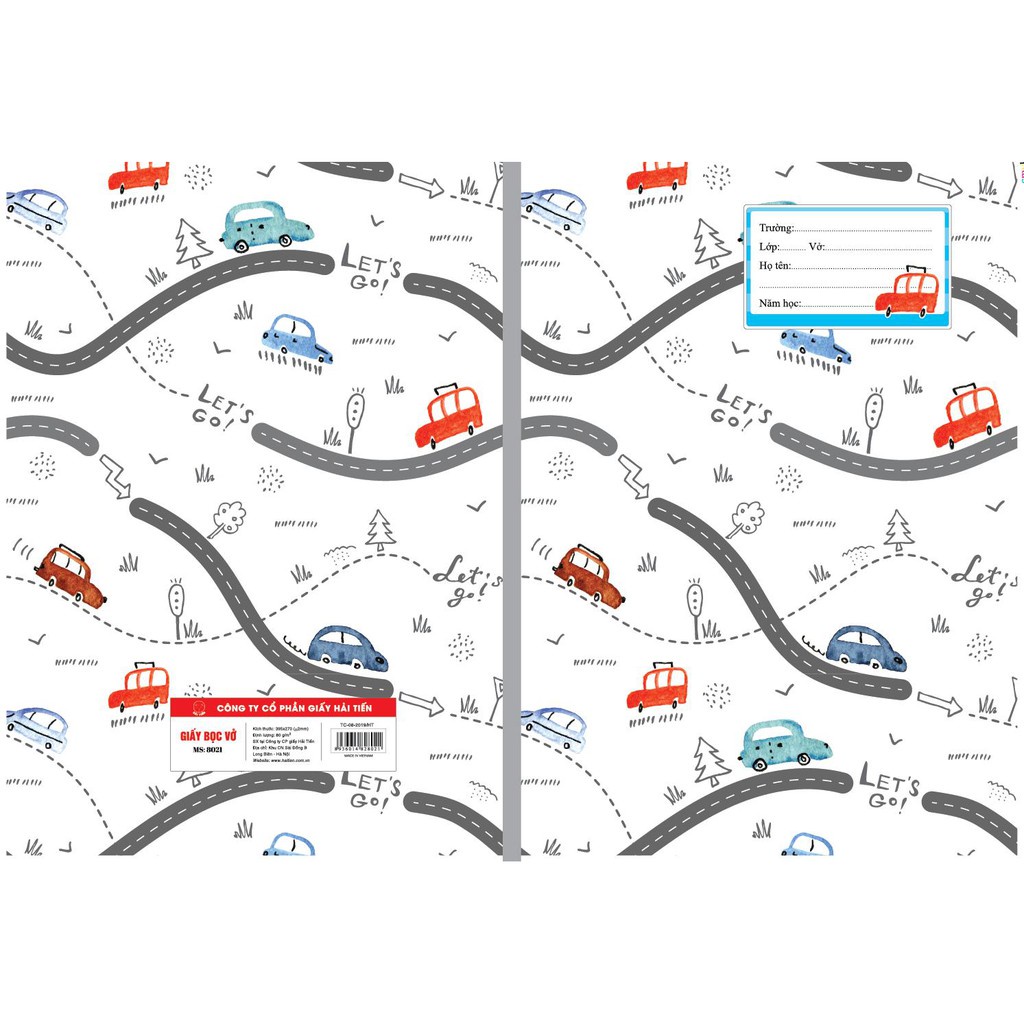 Giấy bọc vở loại đẹp, giấy bóng bao tập vở học sinh, bao dán sách vở ...