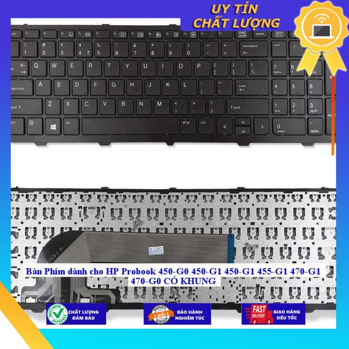 Bàn Phím dành cho HP Probook 450-G0 450-G1 450-G1 455-G1 470-G1 470-G0 CÓ KHUNG - Hàng Nhập Khẩu ...