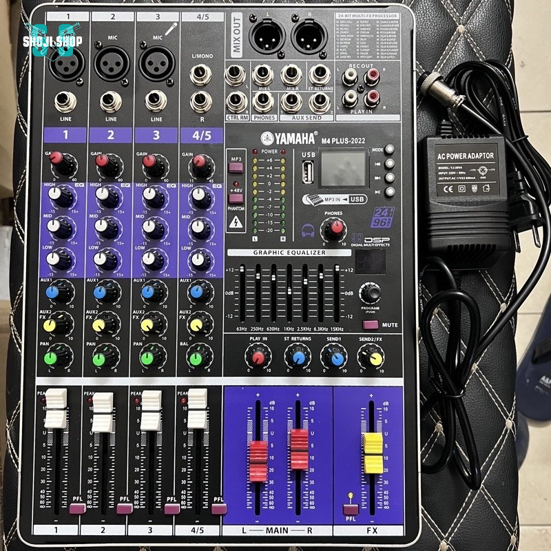 Mixer M4 PLUS 2022 âm thanh cực hay bass căng đét Kết Nối Bluetooth ...