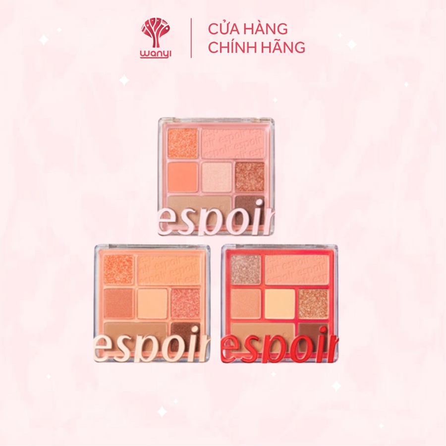 Bảng phấn mắt 7 màu Espoir Real Eye Palette 7.1gr | Shopee Việt Nam