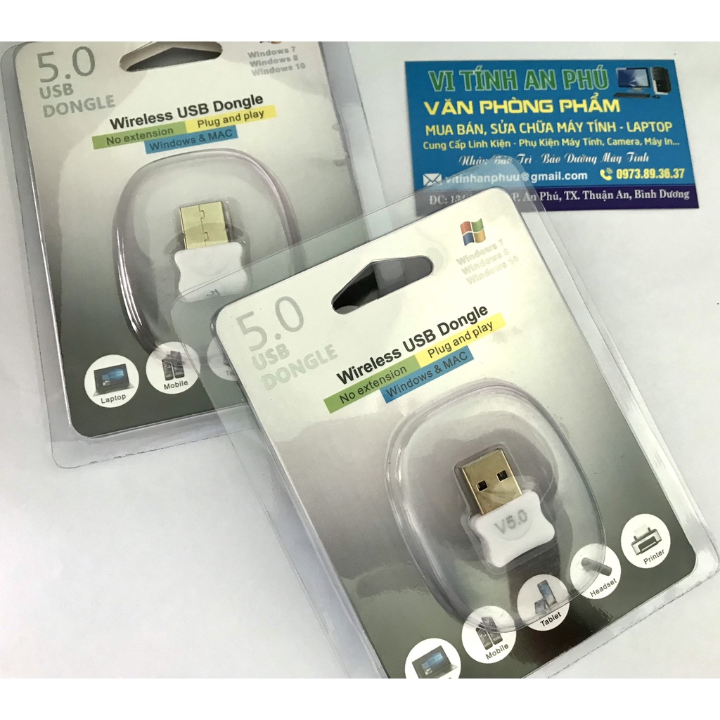 Usb Bluetooth Dongle V5.0 Cho Máy Tính | Shopee Việt Nam