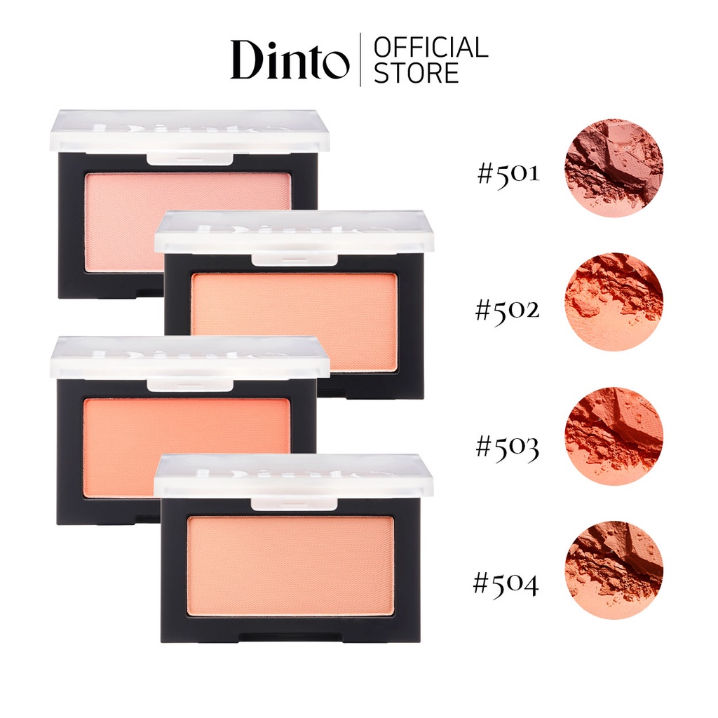 Phấn má hồng DINTO Blur-Finish All That Moments Blusher 4 màu | Shopee Việt Nam