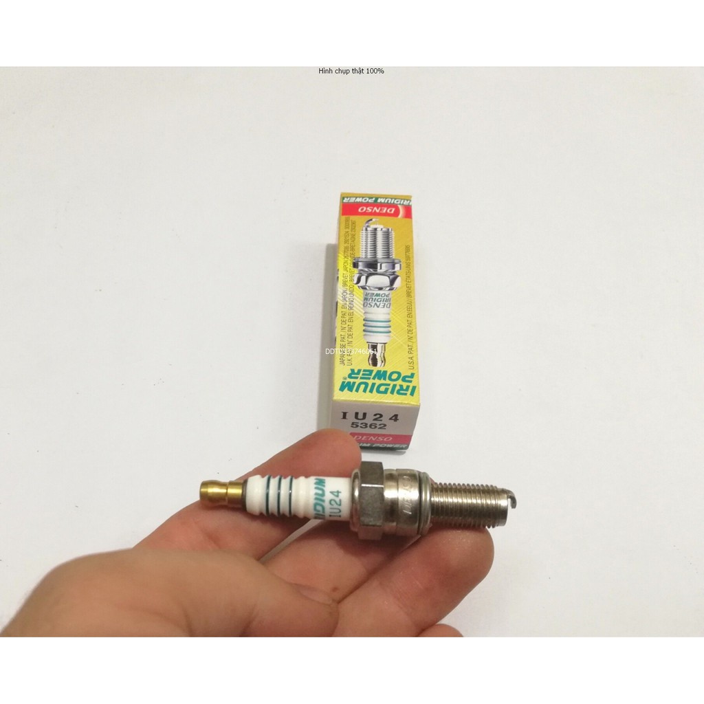 Bugi Denso iridium power iu24 cho Exciter, Raider, fx125, piaggio ...