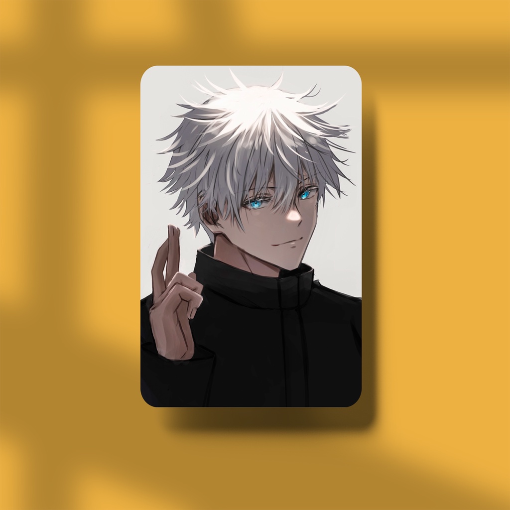 [ PHOTOCARD ] Thẻ Card Bo Góc Anime Gojo Satoru Jujutsu Kaisen - Giấy ...