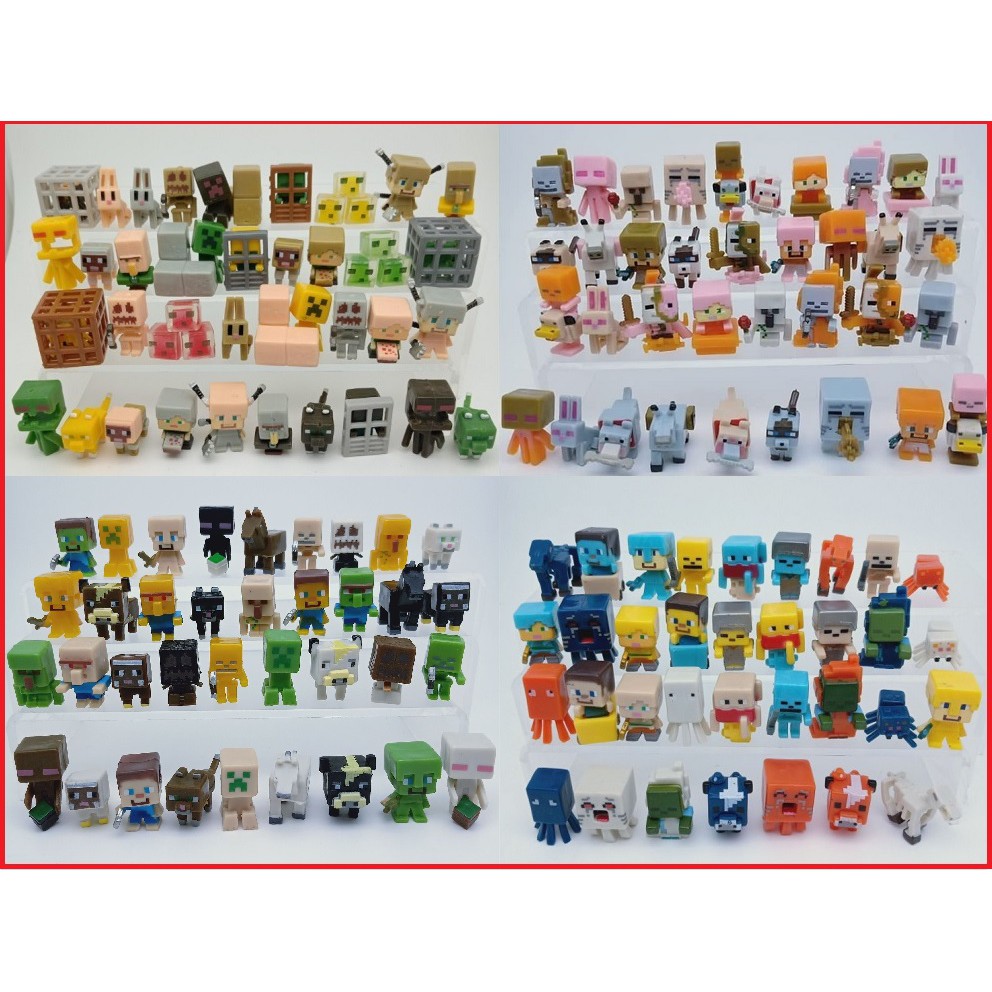 Bộ 36 nhân vật Minecraft mini figure cực đẹp | Shopee Việt Nam