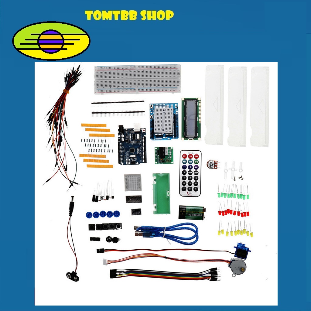 Bộ Kit Học Tập Arduino UNO R3 | Shopee Việt Nam