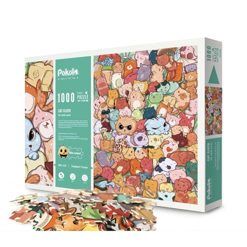 Bộ tranh ghép Pokolo 1000pcs | Shopee Việt Nam