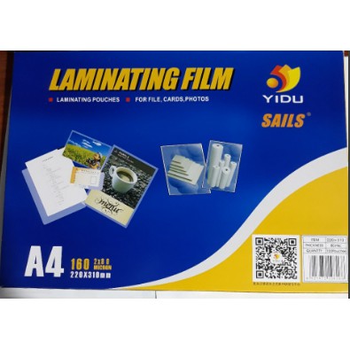 Giấy ép plastic A4, Nhựa ép plastic, màng ép A4 80Mic Yidu chính hãng (hộp 100 tờ) | Shopee Việt Nam