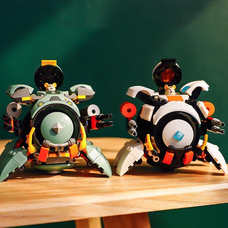 Đồ Chơi Lắp Ráp Xếp Hình Mô Hình Overwatch Wrecking Ball 12in1 Model ...