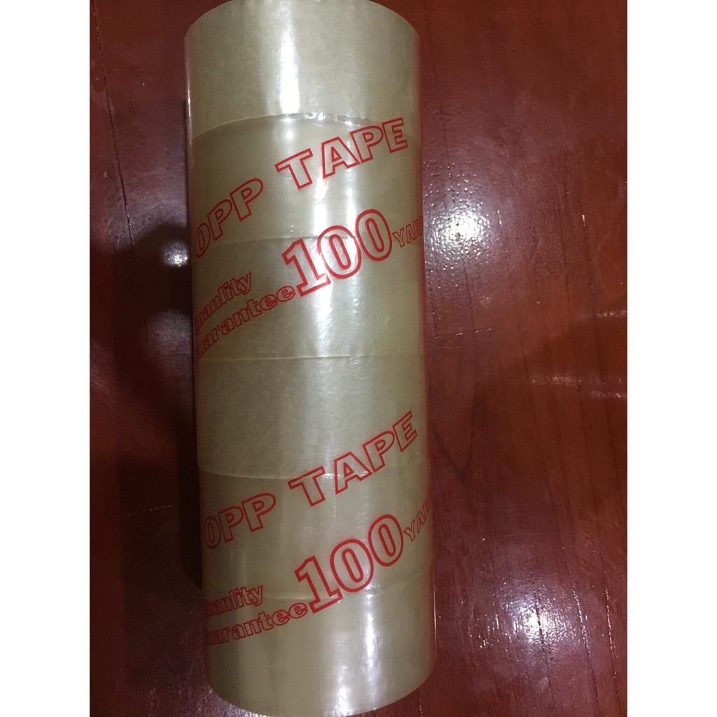 1 Cây Băng Keo Dán Thùng Carton- 100yard -Cân Nặng 1kg1( 6 Cuộn) | Shopee Việt Nam