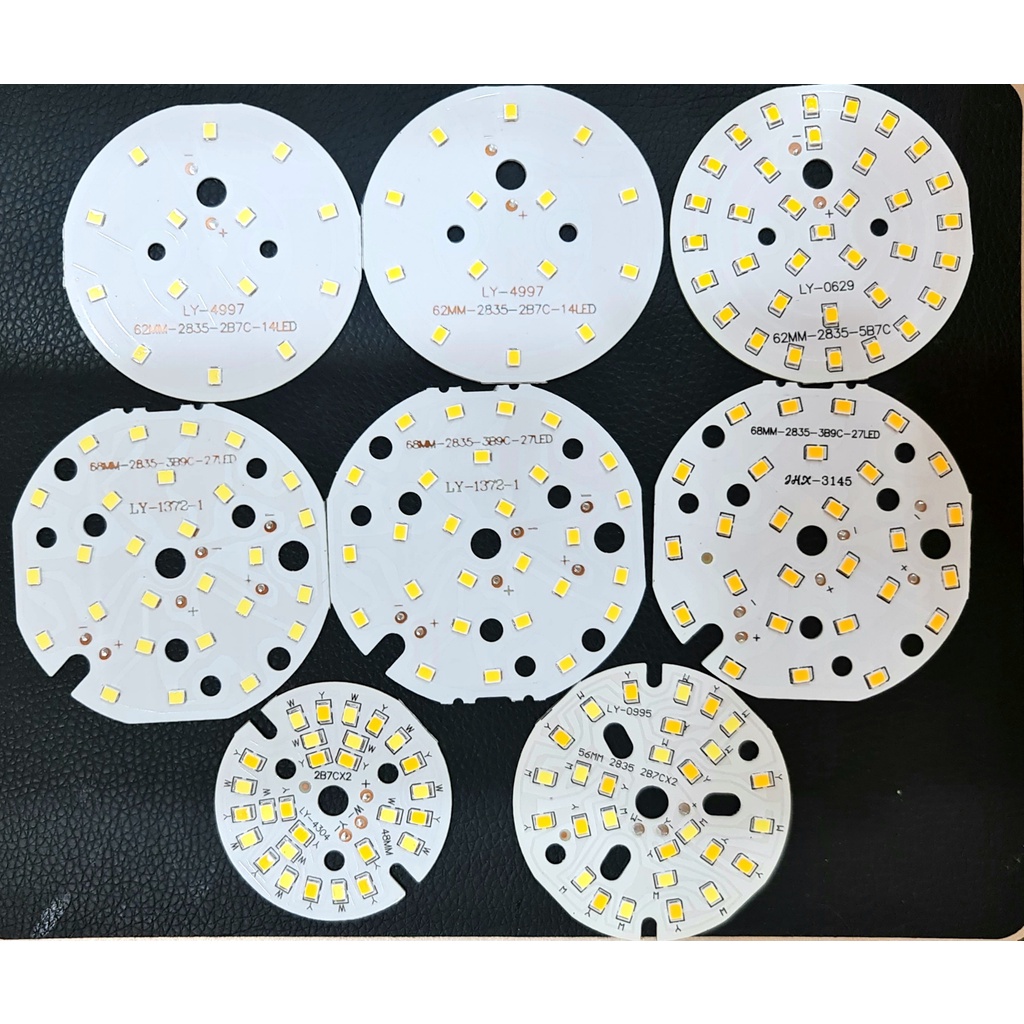 Vỉ led tròng 7W, 9W,12W,16W thay thế cho đèn âm trần 1 màu và 3 chế độ màu | Shopee Việt Nam