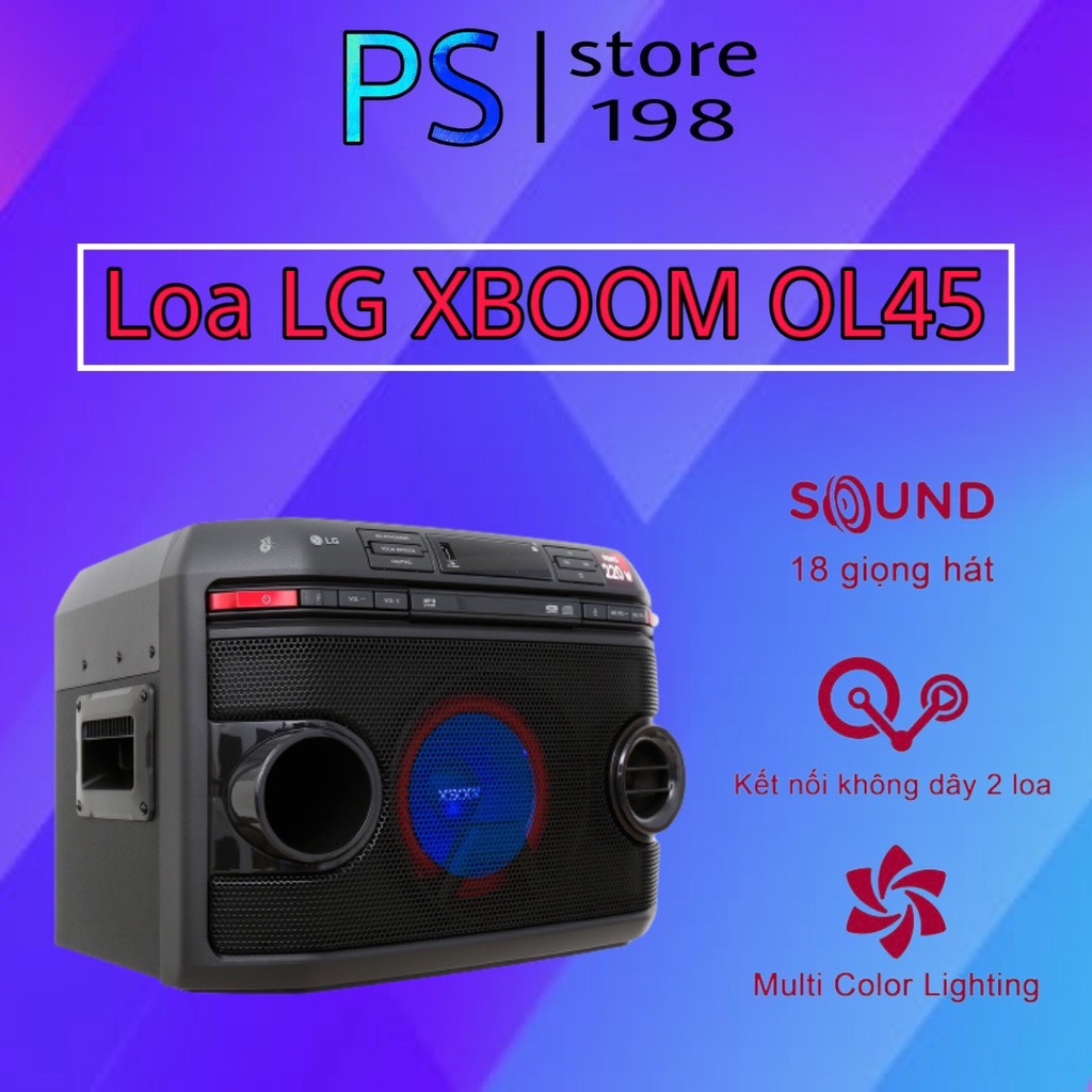 [ Freeship toàn quốc ] Loa karaoke LG XBOOM OL45 220W - Chính hãng ...