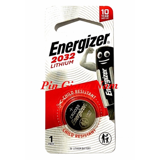 Pin CR2032 Energizer 3V Lithium | Shopee Việt Nam