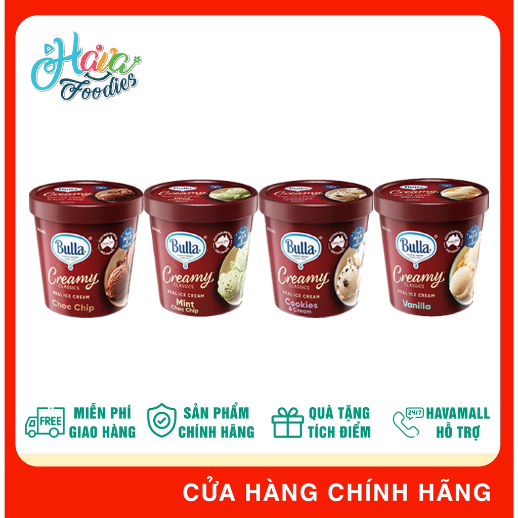 [CHỈ GIAO HCM] Kem Bulla Creamy Golden North Classics 2000ML | Shopee ...