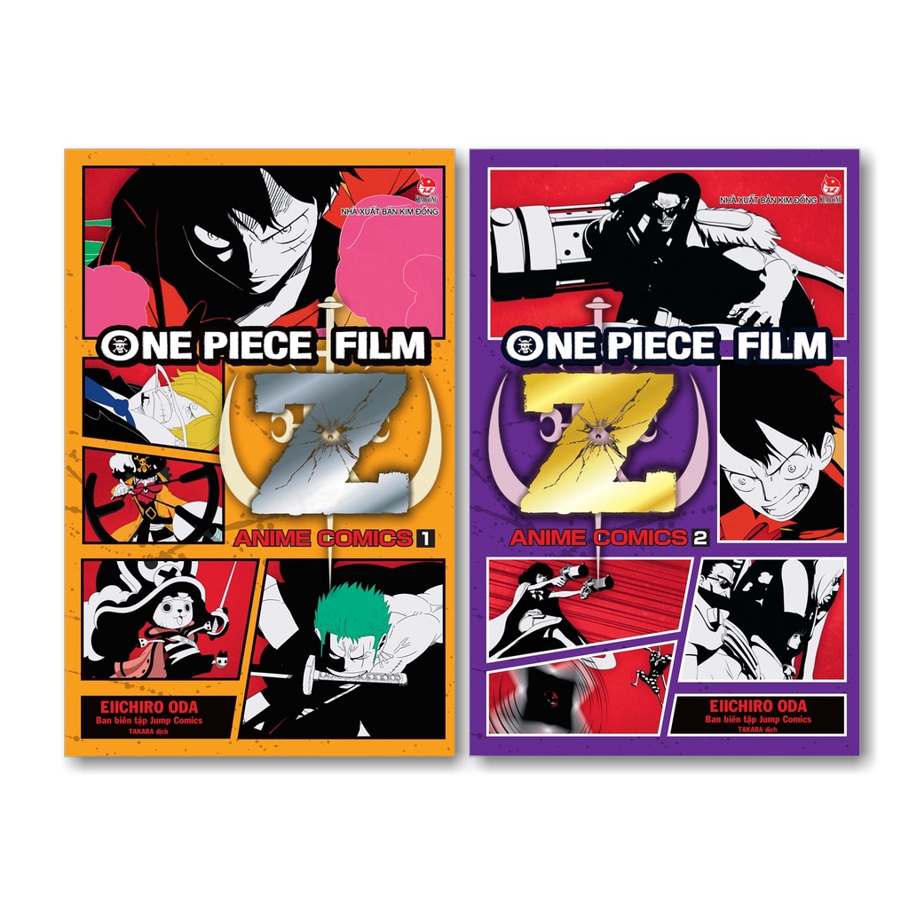 Sách - Combo - Anime Comics - One Piece Film Z - Tập 1 + 2 | Shopee ...