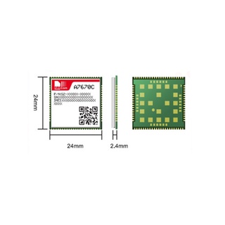 Module Sim 4G LTE Cat.1 A7670C phiên bản có GPS / GNSS thay thế ...