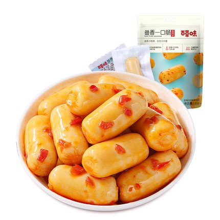 Xúc xích cá cay BaiCaoWei 100g | Shopee Việt Nam