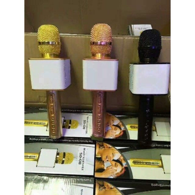 Micro Karaoke SD08 hát hay | Shopee Việt Nam