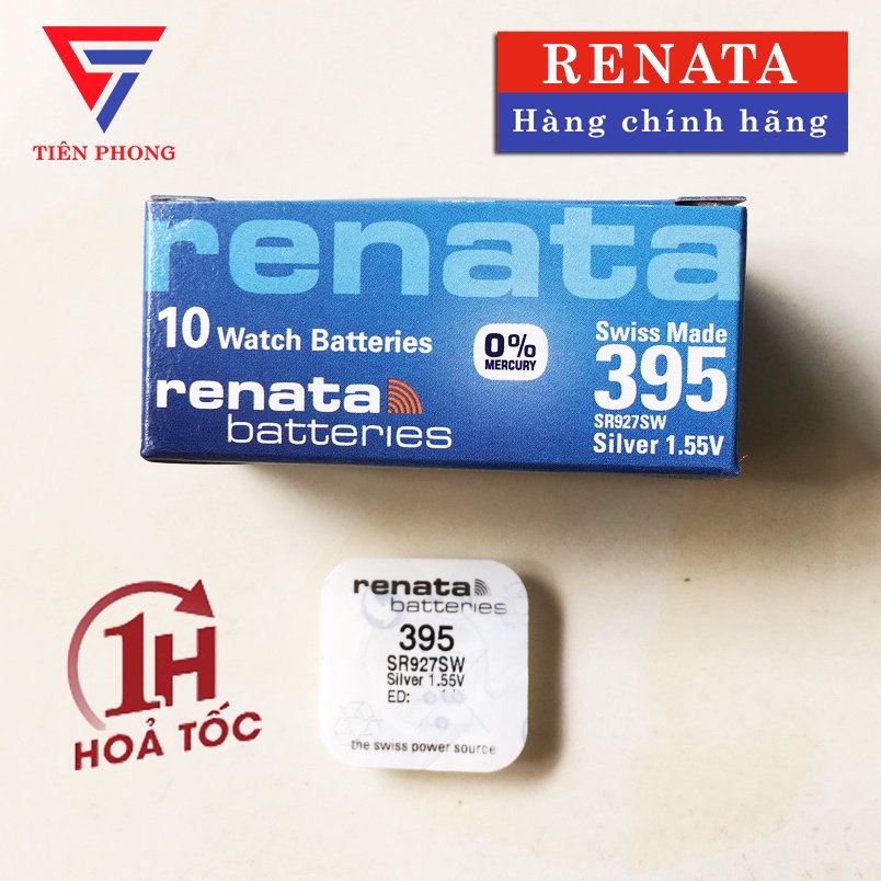 Pin Renata SR927SW 395 - Vỉ 1 Viên chính hãng | Shopee Việt Nam