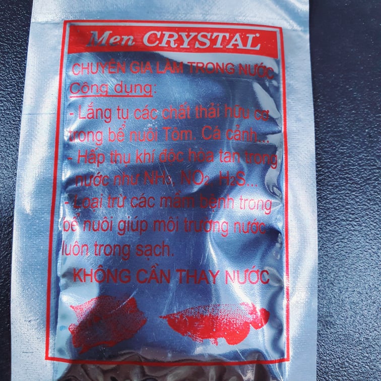 Men làm trong nước - Men Pha Lê (Crystal) làm trong nước bể cá cảnh, bể ...