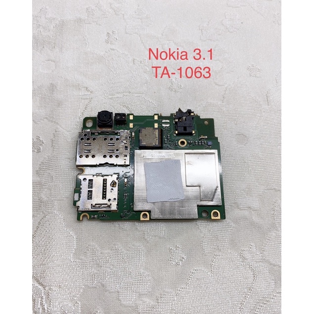 Main Nokia 3.1 (TA-1063) , zin tháo máy, full chức năng. Mainboard -bo ...