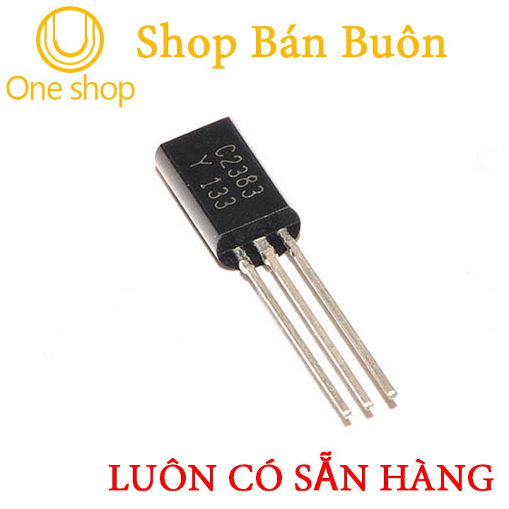 C2383 TO-92 160V 1A NPN - Linh Kiện Điện Tử | Shopee Việt Nam
