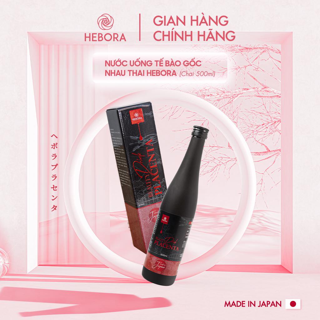 [Hebora Chính Hãng] Nước uống Hebora Placenta Nhật Bản chính hãng 500ml ...