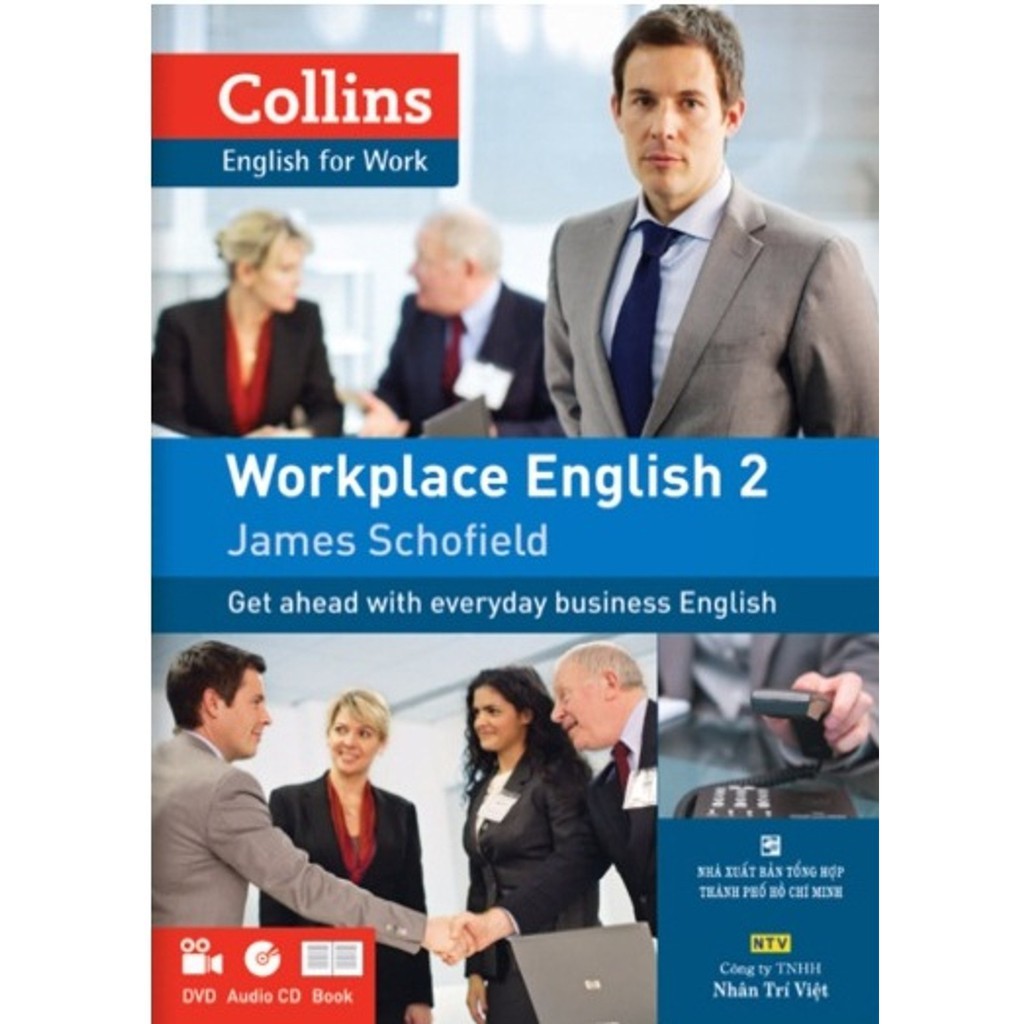 Sách - Collins English For Work - Workplace English 2 - NTV | Shopee ...
