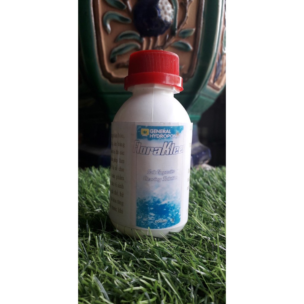 FloraKleen - Giải pháp trung hòa muối tích lũy khi bón phân trong trồng lan chai Chiết 100ml ...