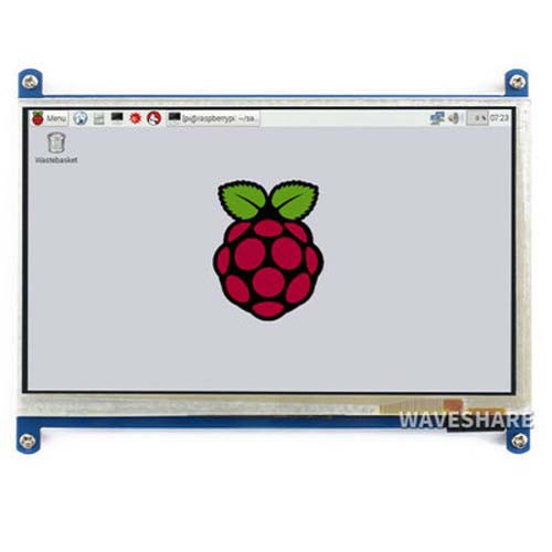 LCD Waveshare 7inch HDMI 800x480 TFT Cảm Ứng Điện Dung Cho Raspberry Pi ...