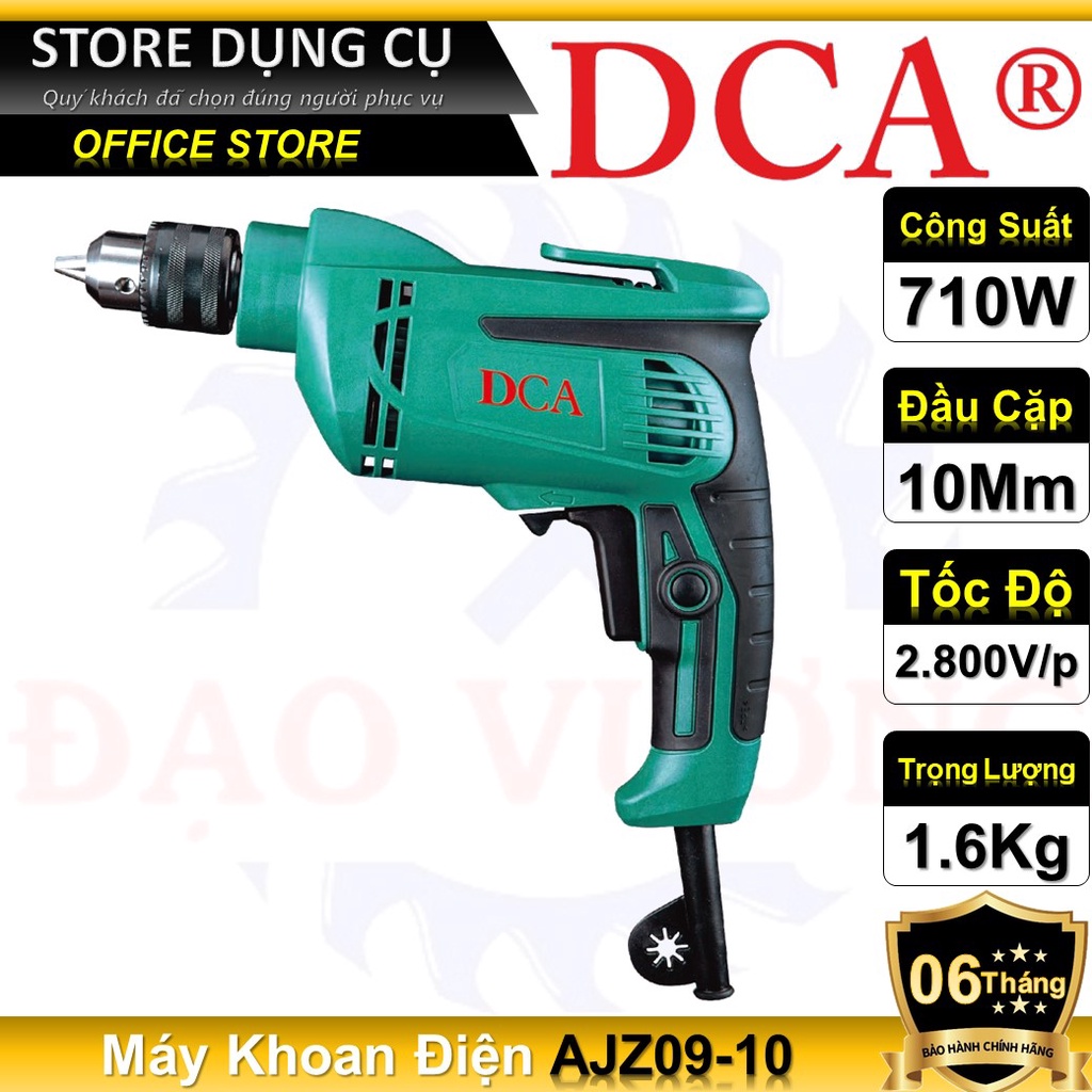 710W Máy Khoan Điện Cầm Tay 10mm DCA AJZ09-10 | Shopee Việt Nam