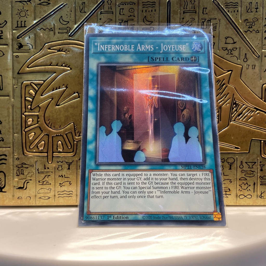 [ Bài Yugioh Chính Hãng ] Infernoble Arms - Joyeuse - MP21-EN138 ...