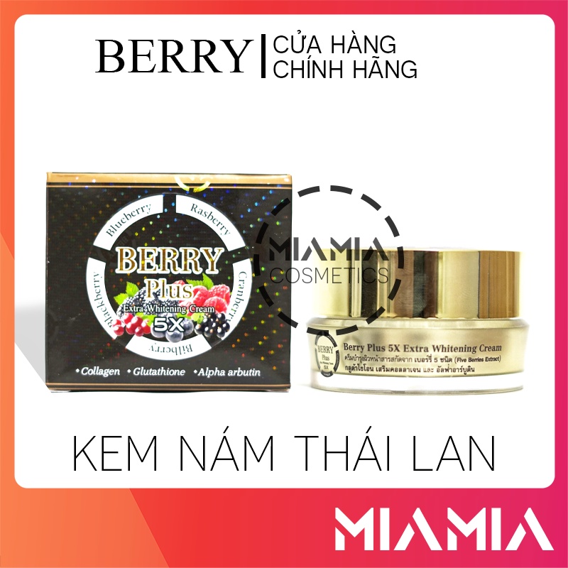 Kem Face Berry Plus Extra Whitening Cream Thái Lan Giảm Nám Dưỡng Trắng ...