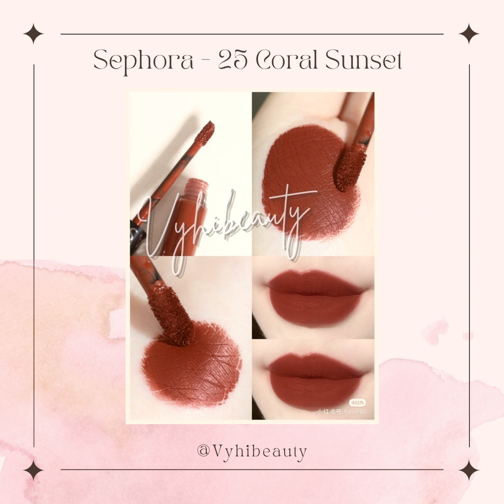 Son kem Sephora Cream lip stain | Shopee Việt Nam