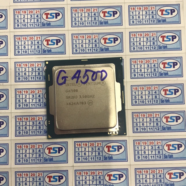 Bộ vi xử lý cpu Intel G4500 | Shopee Việt Nam