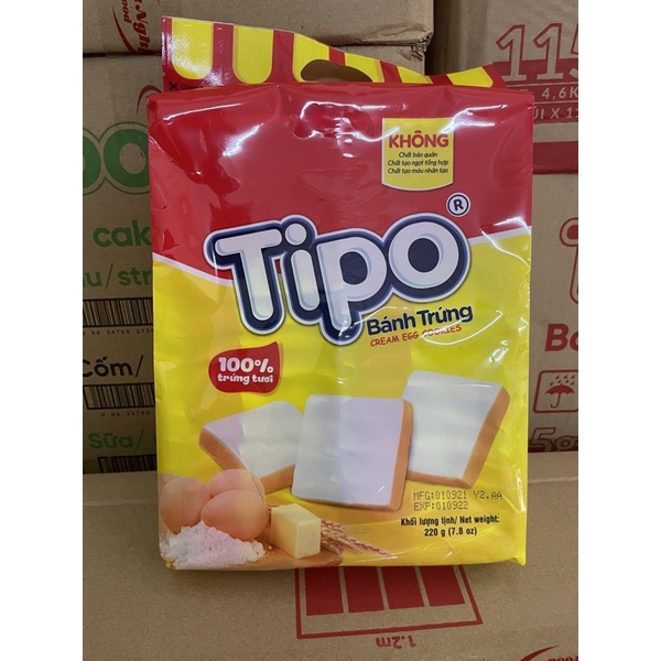 Bánh Trứng Nướng Tipo 220g | Shopee Việt Nam
