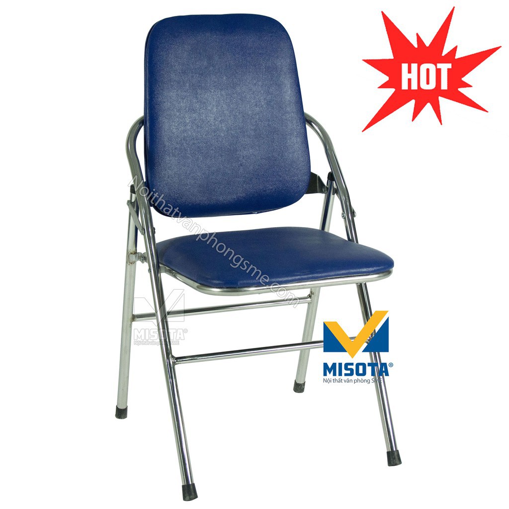 GHẾ GẤP LƯNG DÀI CHÂN INOX GG3 MISOTA | Shopee Việt Nam