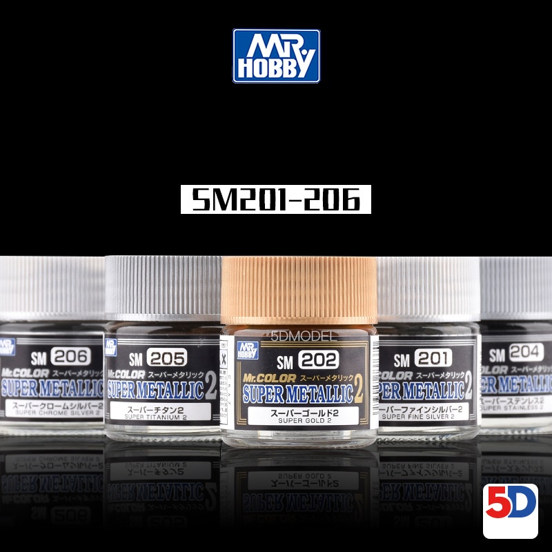 Sơn siêu kim loại Super Metallic Mr Hobby SM201 - SM209 - Sơn Mô Hình | Shopee Việt Nam