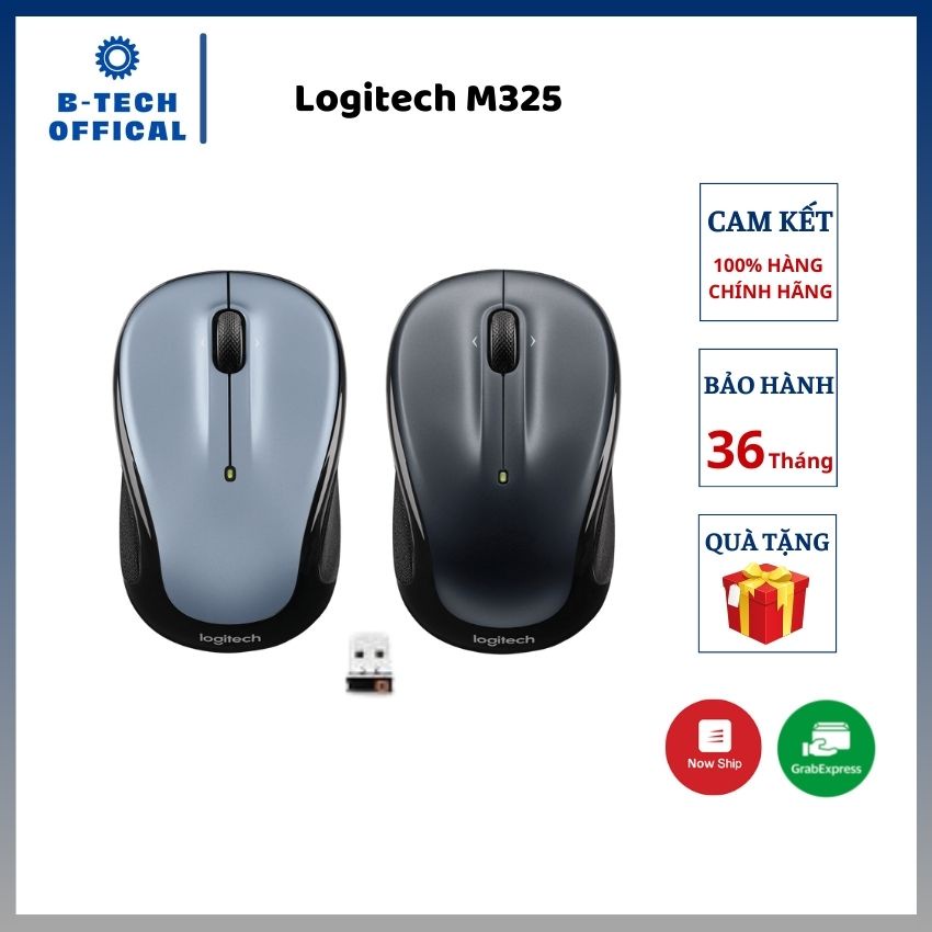 Chuột không dây Logitech M325 - BH 36 tháng - Chuột logitech chính hãng ...