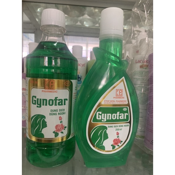Gynofar- Dung dịch vệ sinh - chăm sóc sức khỏe ( chai 500ml, 250ml ...