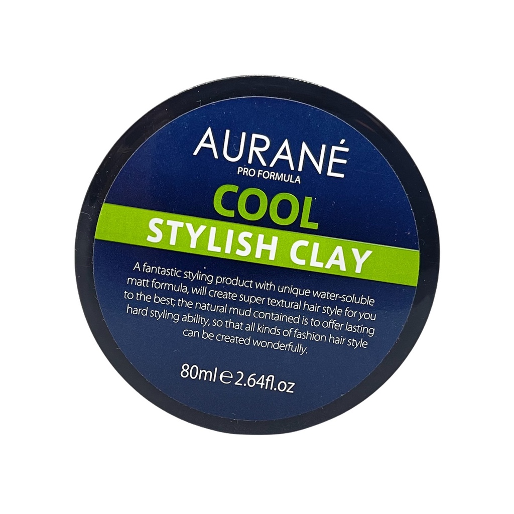 Sáp Vuốt Tóc Aurane Cool Stylish Clay 80ml | Shopee Việt Nam
