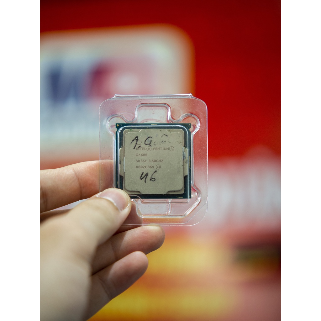 Bộ Vi Xử Lý CPU Intel Pentium G4600 (3.60GHz, 3M, 2 Cores 4 Threads) | Shopee Việt Nam