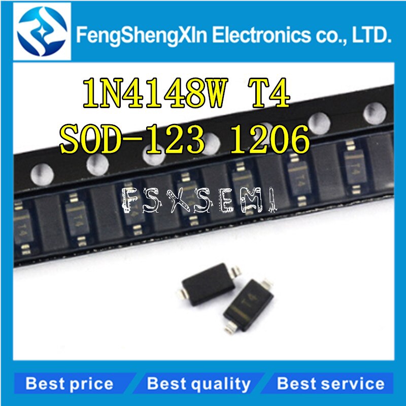 Set 100 Điốt Chuyển Đổi 1N4148W T4 SOD-123 1206 1N4148 Chuyên Dụng | Shopee Việt Nam